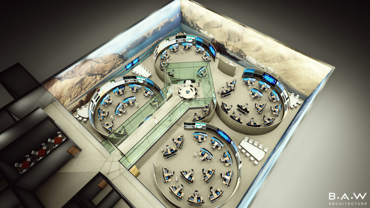 Integrated Operations Center Interior BAW Architecture - BAW Architecture